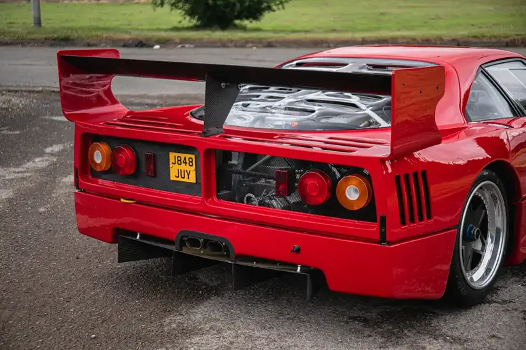 Ultra-rare V12-powered Ferrari F40 GTR goes to auction - Driven Car Guide
