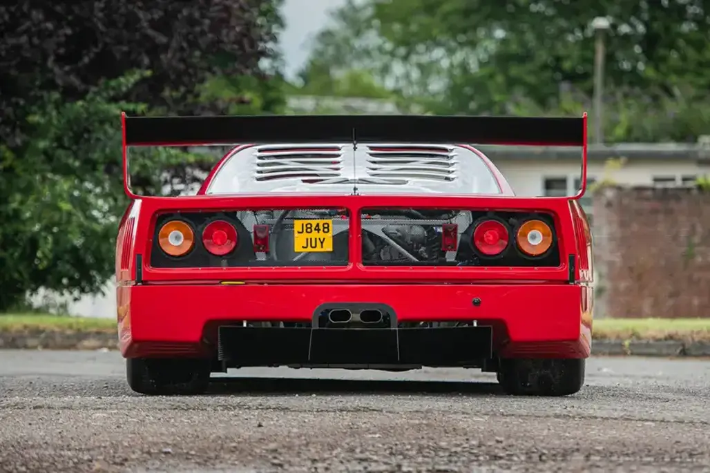 Ultra-rare V12-powered Ferrari F40 GTR goes to auction - Driven Car Guide