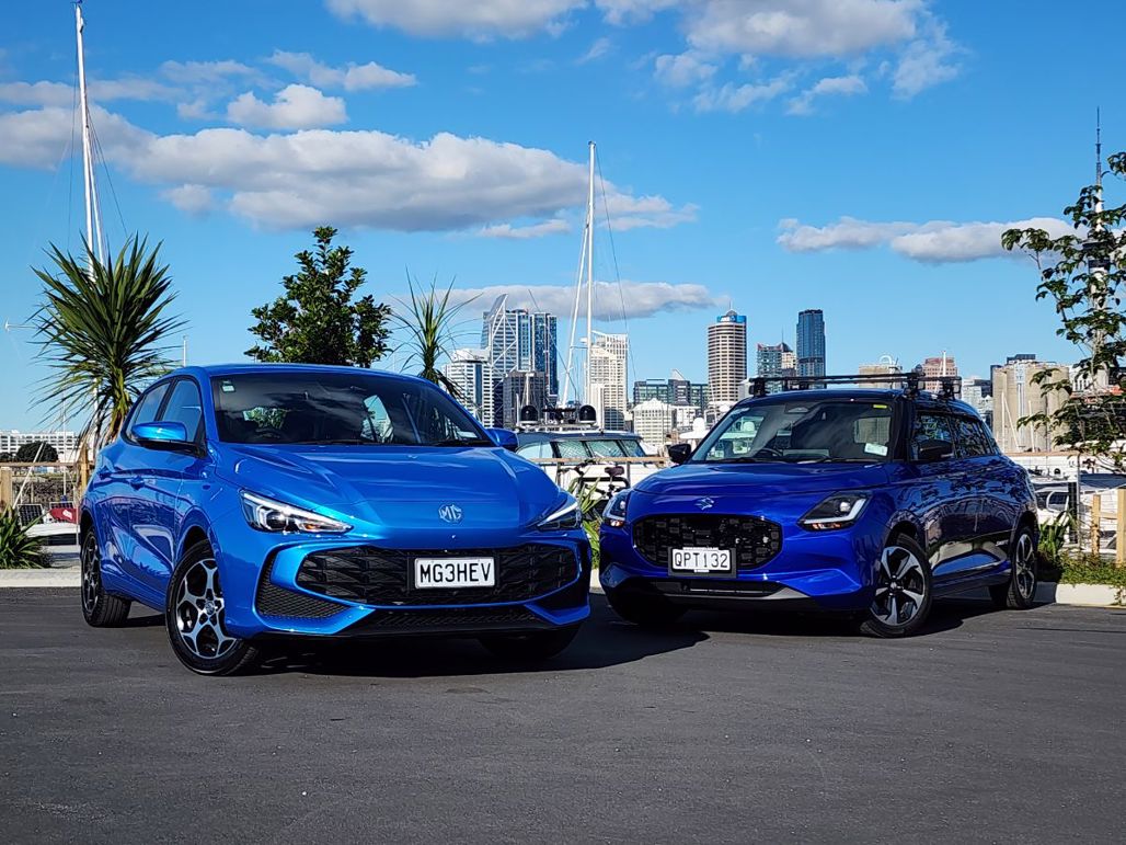 MG3 Essence Hybrid+ versus Suzuki Swift RSC Hybrid: baby hybrid battle ...