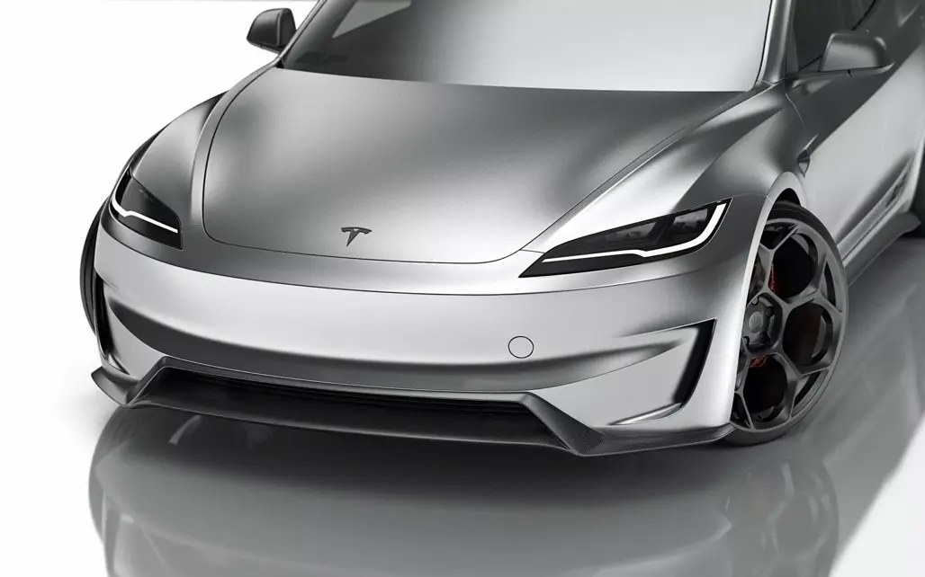 New Tesla Model 3 Performance elevates with carbon aero kit - Driven ...