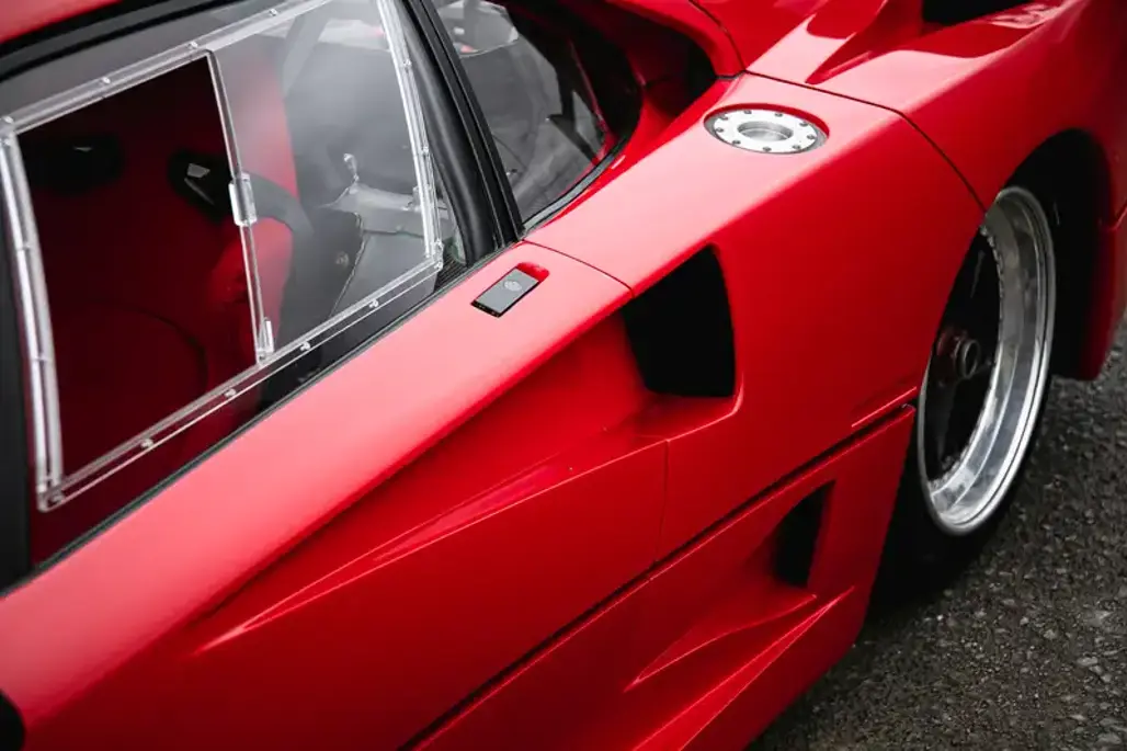 Ultra-rare V12-powered Ferrari F40 GTR goes to auction - Driven Car Guide