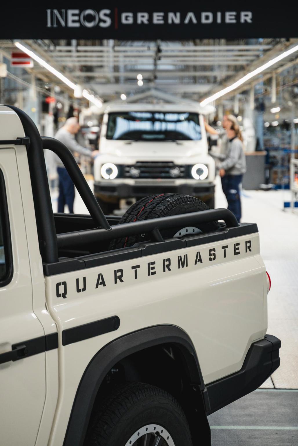 Ineos starts production of Quartermaster double cab ute - Driven Car Guide