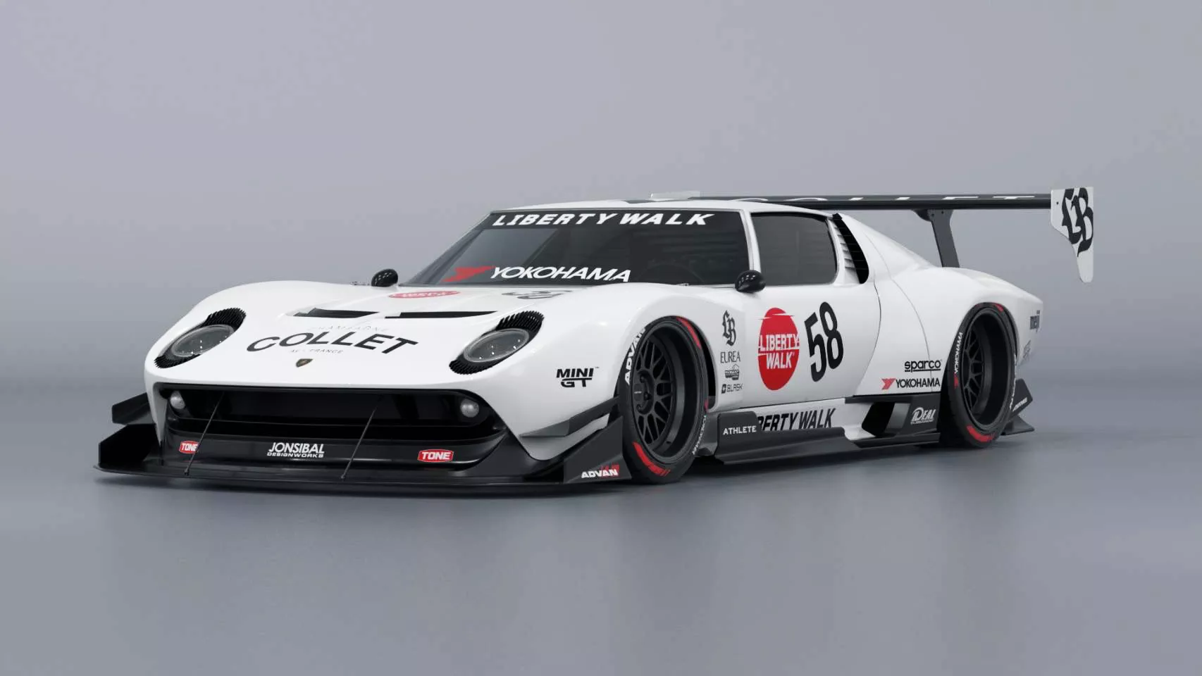 Lamborghini Miura transforms into Japanese widebody track toy - Driven ...