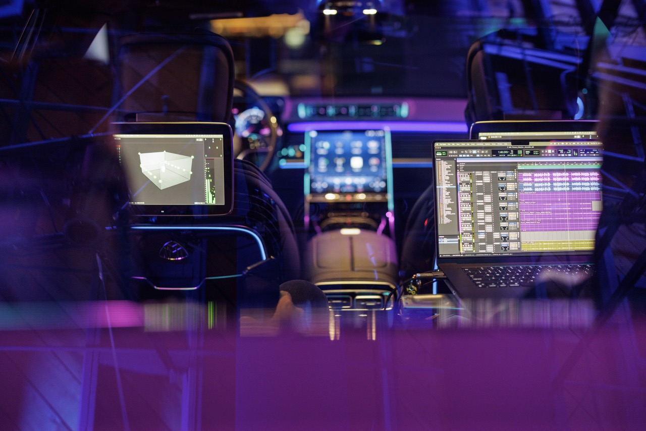 Mercedes turns Maybach into a mobile recording studio - Driven Car Guide