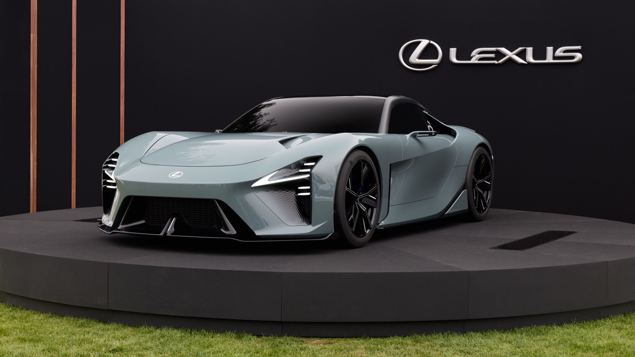 Lexus hints at electric future with striking Sport Concept coupe ...