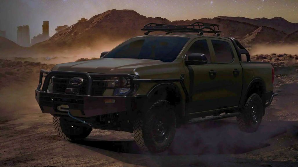 Ford Ranger: tactical FG-P ute can run on jet fuel - Driven Car Guide